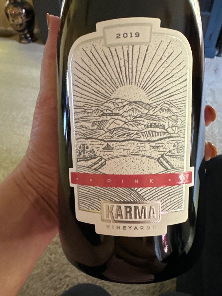 2019 Karma Vineyards Estate Pink Methode Champenoise, USA, Washington, Columbia Valley ...