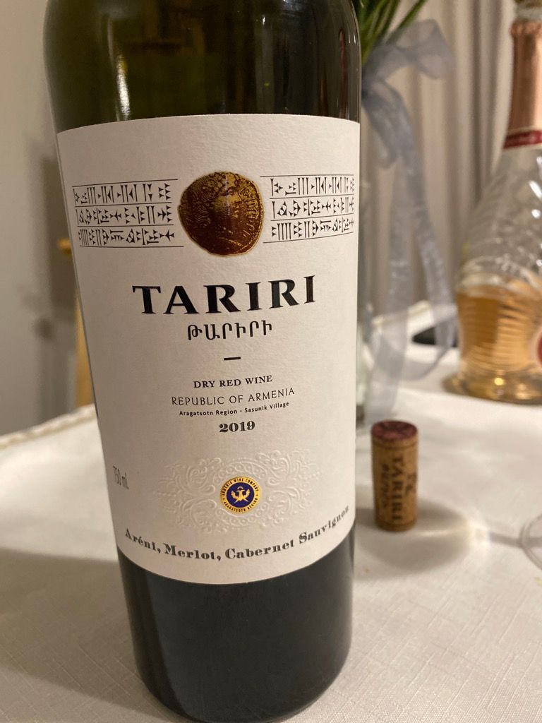 2019 Tariri, Armenia - CellarTracker
