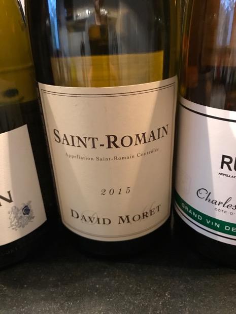 2015 David Moret Saint-Romain, France, Burgundy, Côte de Beaune, Saint ...