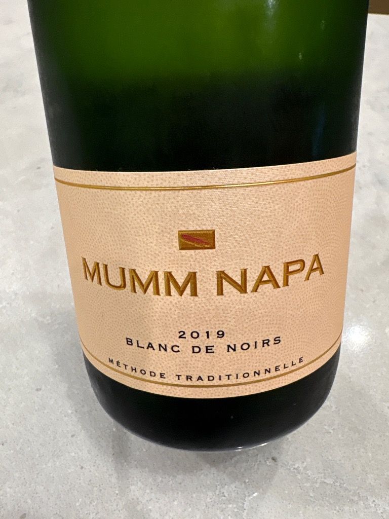 2019 Mumm Napa Blanc de Noirs Devaux Ranch, USA, California, Napa ...