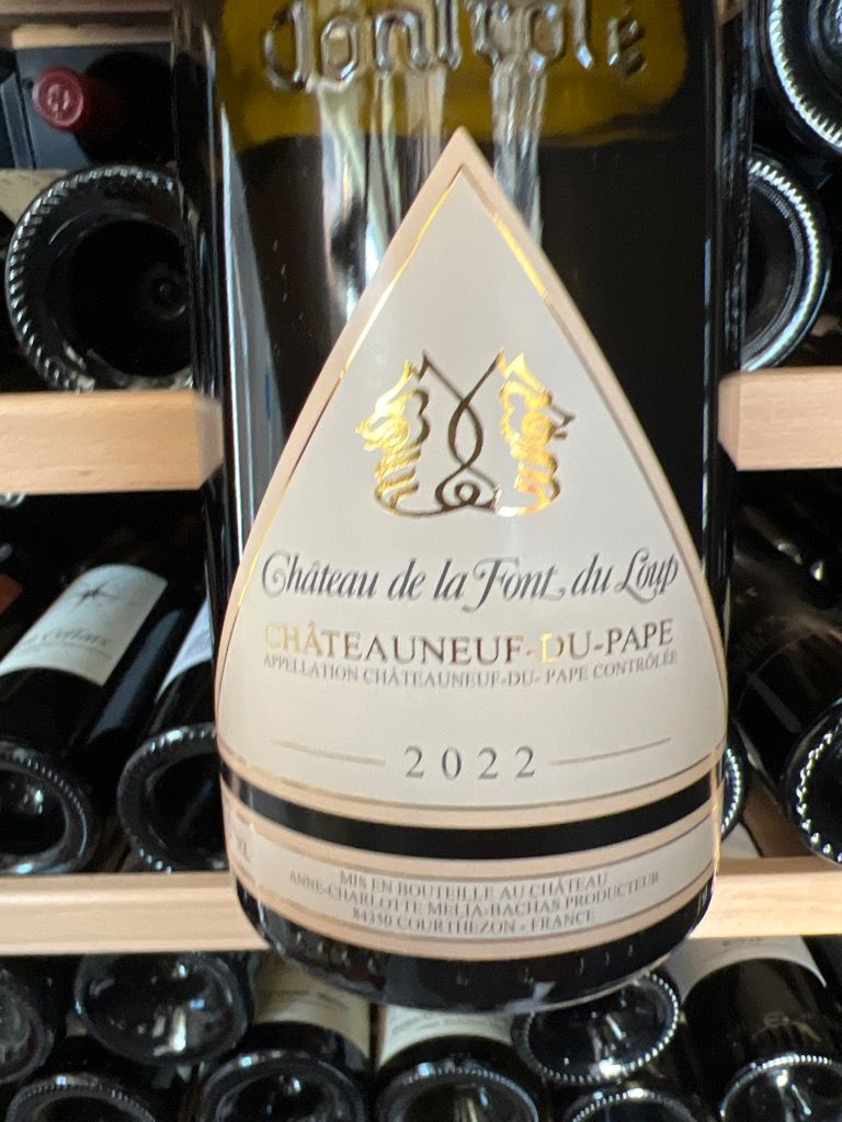 2022 Château de la Font du Loup Châteauneuf-du-Pape Blanc, France ...
