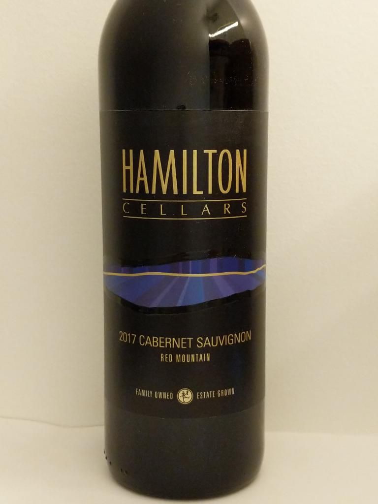 2017 Hamilton Cellars Cabernet Sauvignon Estate, USA, Washington ...