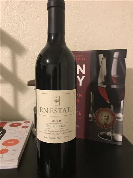2016 RN Estate Vineyard Westside Cuvée, USA, California, Central Coast ...