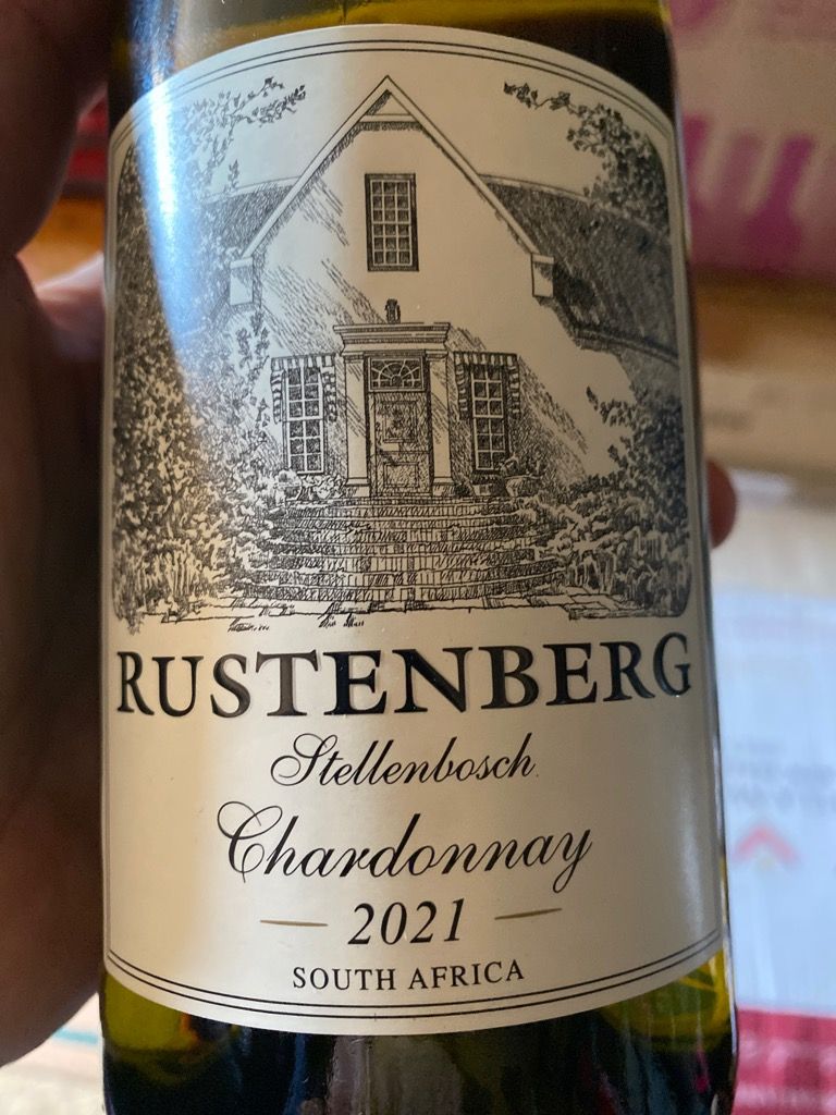 2021 Rustenberg Unwooded Chardonnay, South Africa, Coastal Region ...