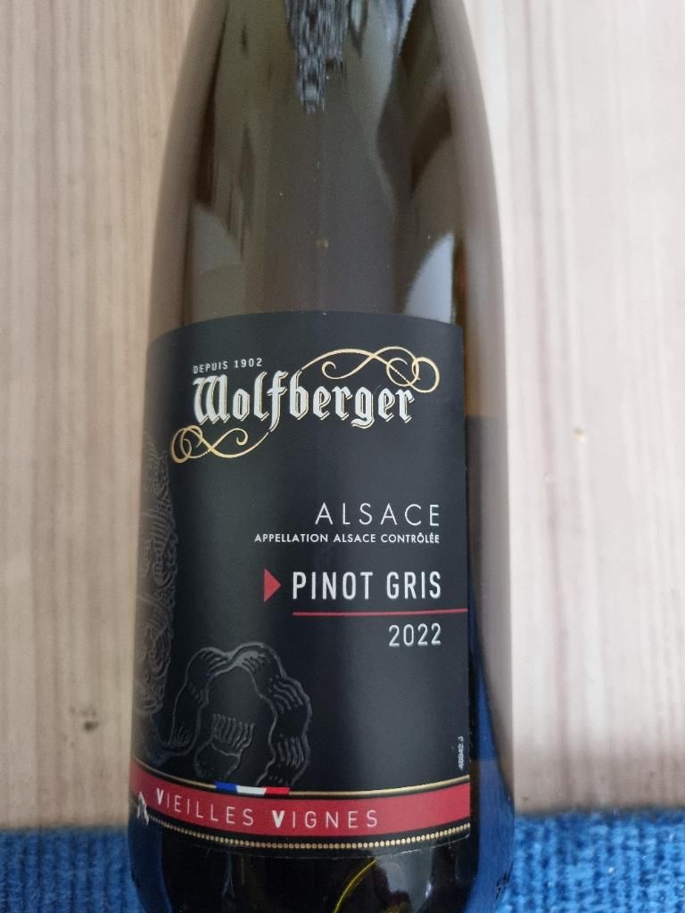2022 Wolfberger Pinot Gris Vieilles Vignes, France, Alsace - CellarTracker