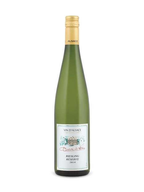 2014 Baron de Hoen Riesling Reserve, France, Alsace - CellarTracker