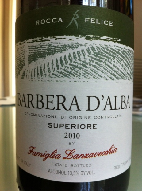 2008 Rocca Felice Barbera d'Alba Superiore Famiglia Lanzavecchia, Italy ...