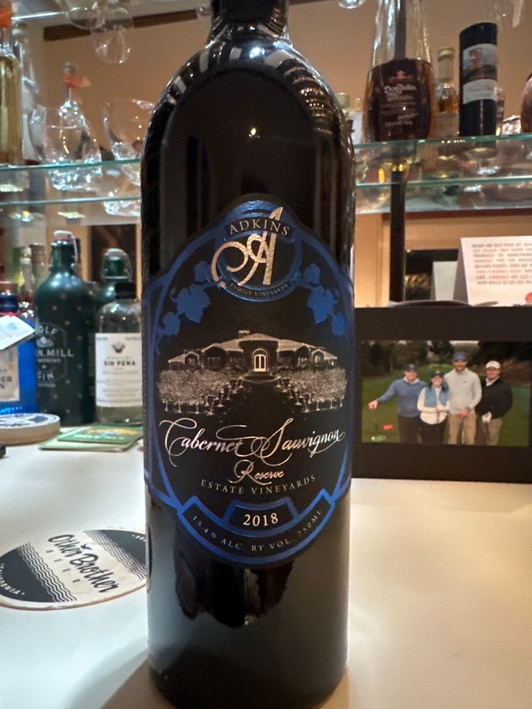 2018 Adkins Family Vineyards Cabernet Sauvignon Reserve, USA ...