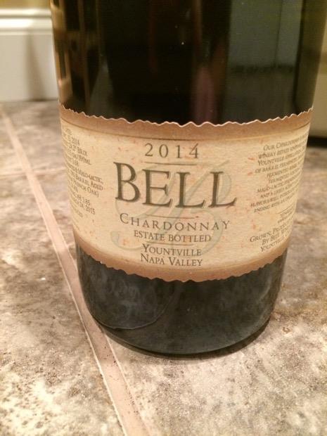 2014 Bell Wine Cellars Chardonnay, USA, California, Napa Valley ...