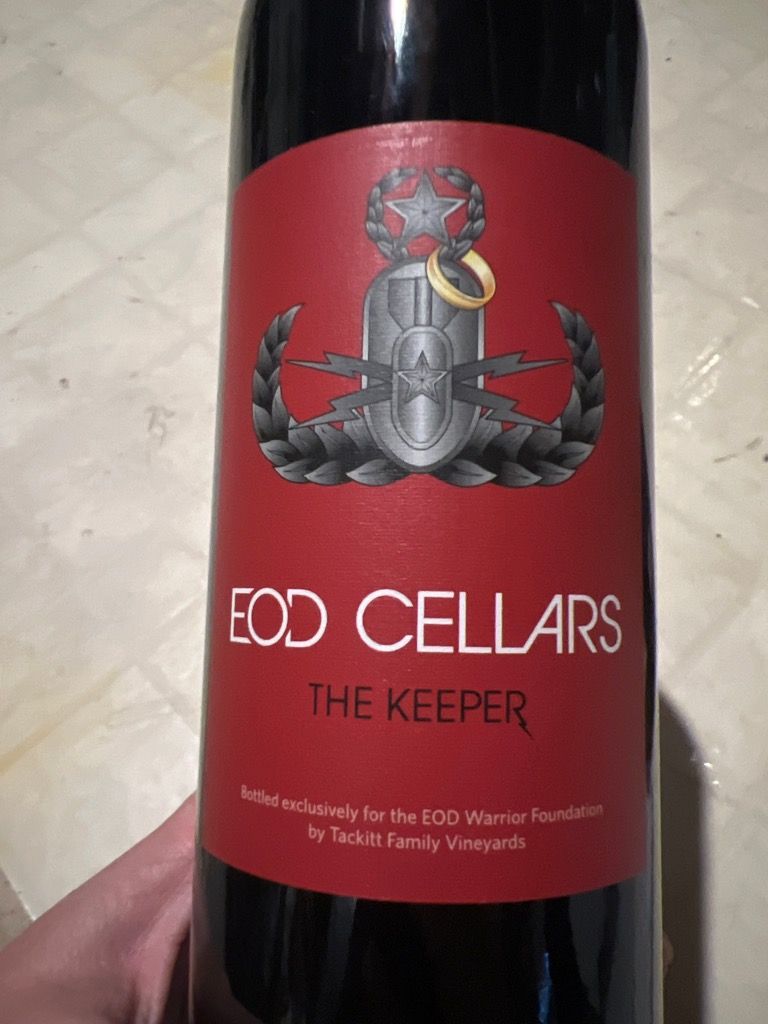2018 EOD Cellars The Keeper Tackitt Family Vineyards, USA, California - CellarTracker