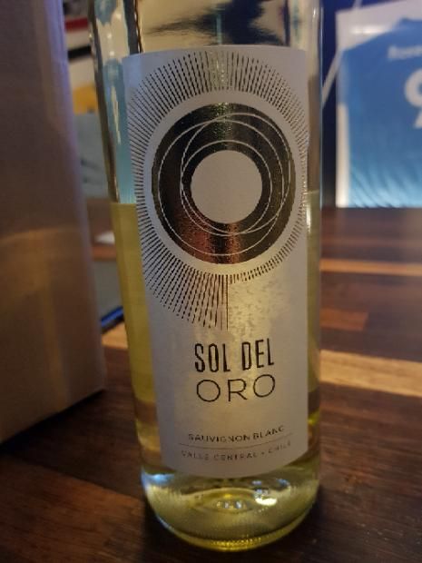 2019 Sol del Oro Sauvignon Blanc, Chile, Central Valley - CellarTracker