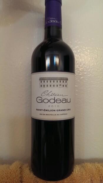 2010 Château Godeau, France, Bordeaux, Libournais, St. Émilion Grand ...