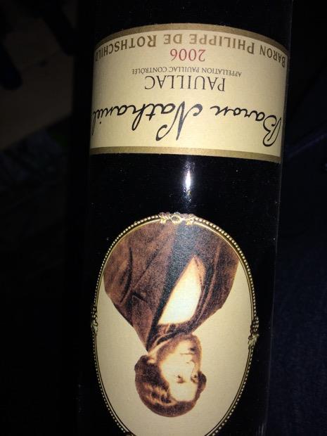 2004 Baron Philippe de Rothschild Pauillac Baron Nathaniel, France ...