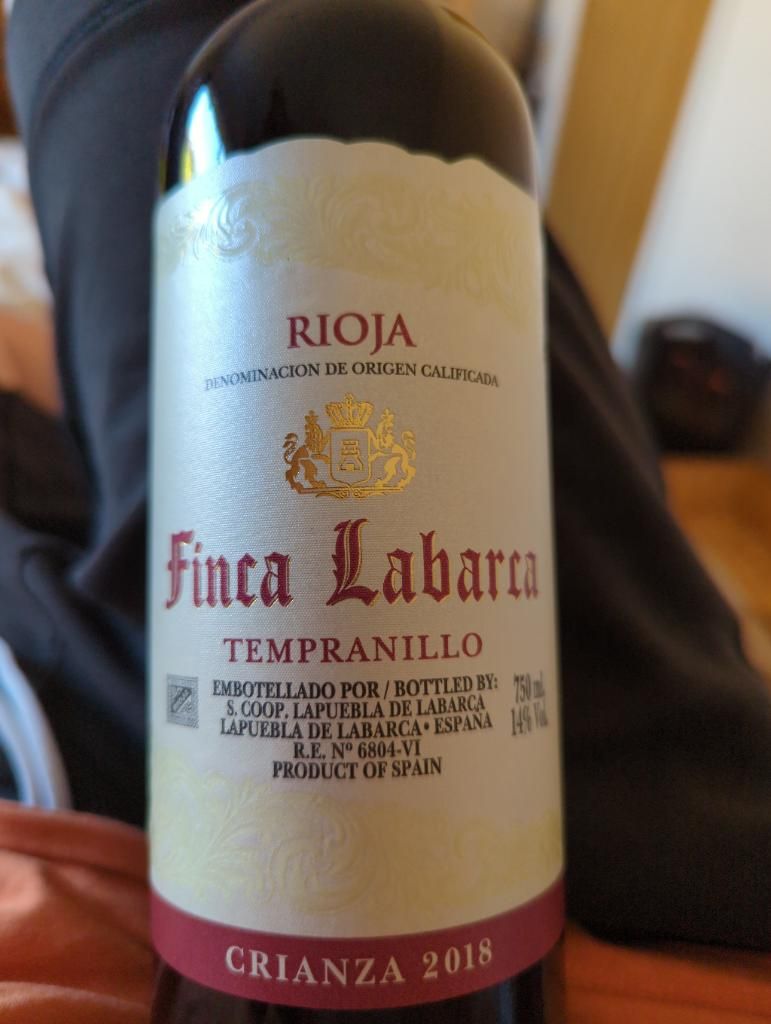 2018 Finca Labarca Rioja Crianza, Spain, La Rioja, Rioja - CellarTracker