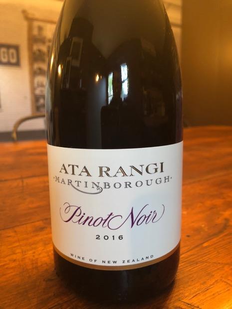 2016 Ata Rangi Pinot Noir, New Zealand, North Island, Wairarapa ...