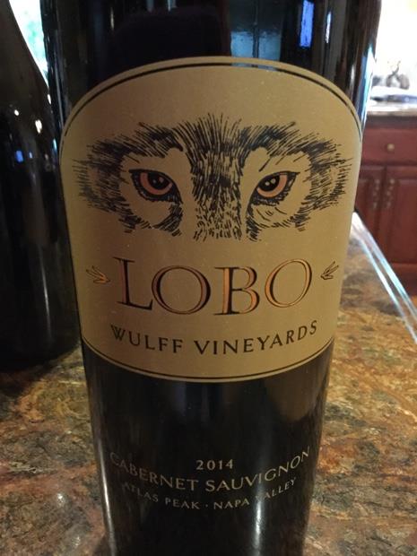 2014 Lobo Wines Cabernet Sauvignon Wulff Vineyards, USA, California ...