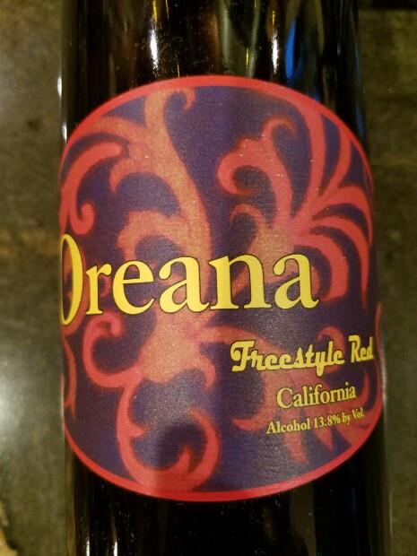 NV Oreana Freestyle Red, USA, California - CellarTracker