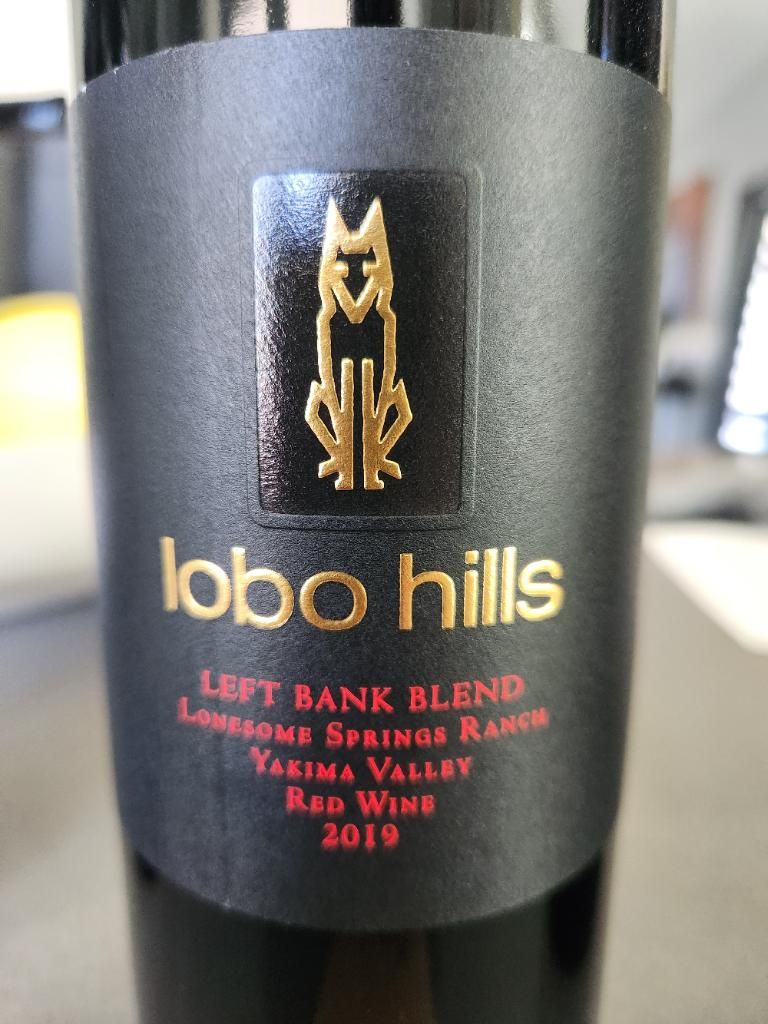 2019 Lobo Hills Left Bank Blend Lonesome Spring Ranch Vineyard, USA ...