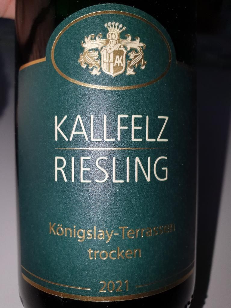 2021 Albert Kallfelz Merler Königslay-Terrassen Riesling Selection ...