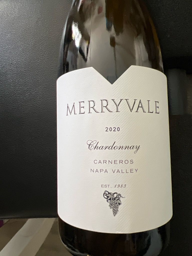 2020 Merryvale Chardonnay, USA, California, Napa / Sonoma, Carneros ...