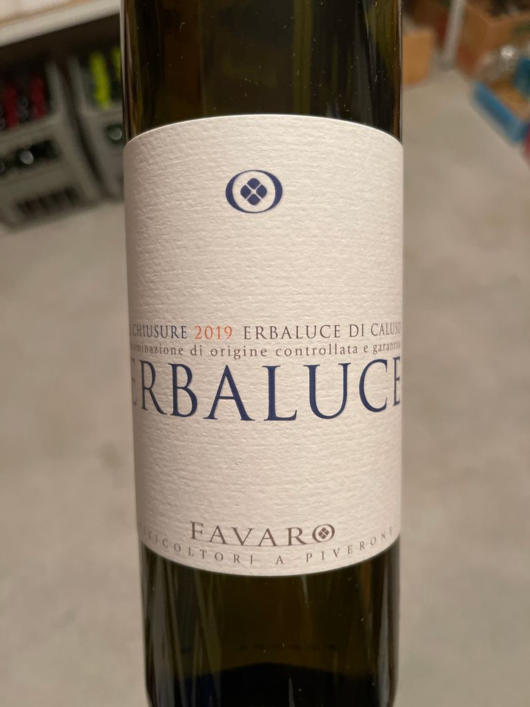 2019 Favaro Erbaluce di Caluso Le Chiusure, Italy, Piedmont, Northern ...