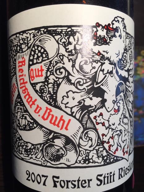 2004 Reichsrat Von Buhl Forster Stift Rieslaner Auslese, Germany, Pfalz - CellarTracker