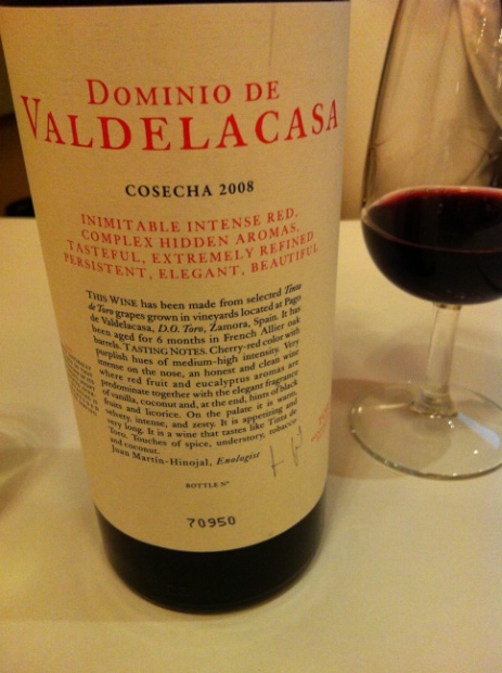 2008 Bodega del Palacio de los Frontaura y Victoria Toro Dominio de ...