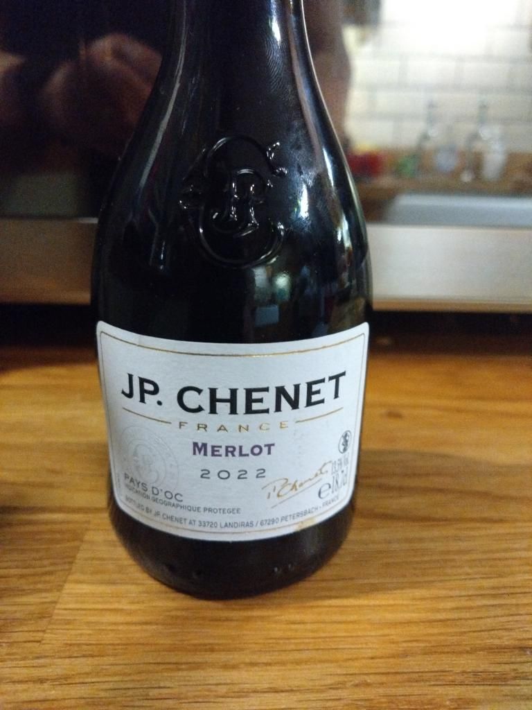 2022 J.P. Chenet Merlot Vin de Pays d'Oc, France, Languedoc Roussillon ...