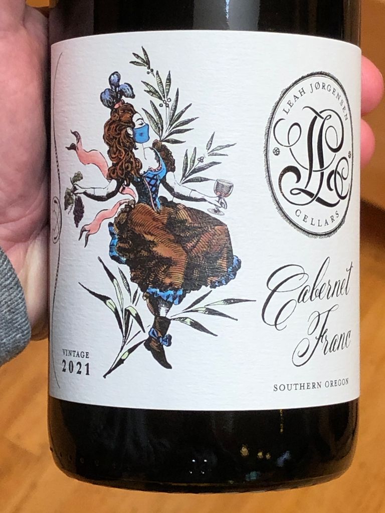 2022 Leah Jorgensen Cellars Cabernet Franc, USA, Oregon, Southern ...