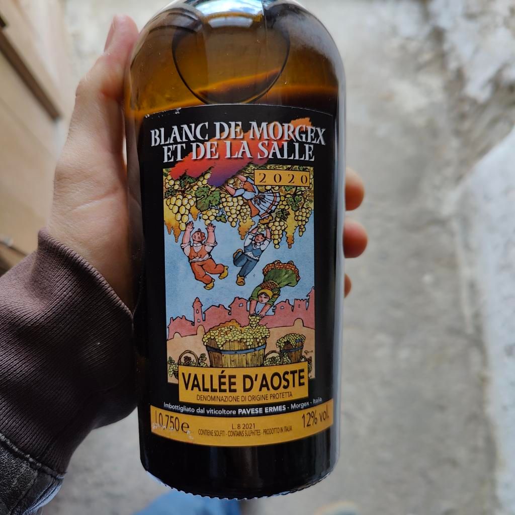 NV Ermes Pavese Blanc de Morgex et de la Salle, Italy, Valle d'Aosta ...