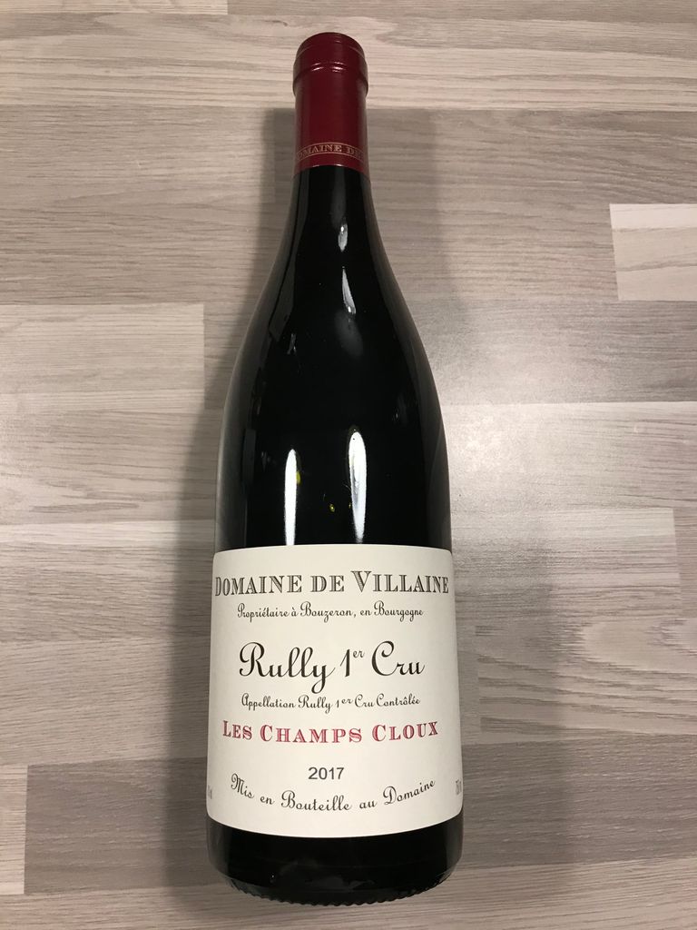 2017 A. et P. de Villaine Rully 1er Cru Les Champs-Cloux, France ...