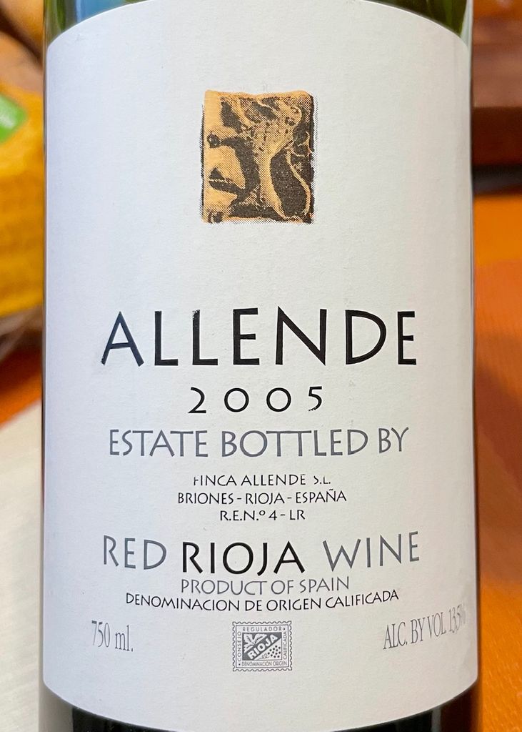 2005 Finca Allende Rioja Allende, Spain, La Rioja, Rioja - CellarTracker