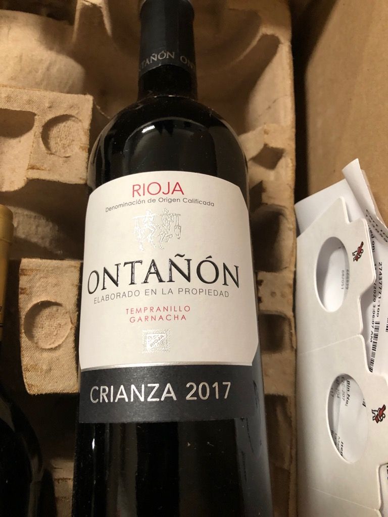 2017 Ontañón Rioja Crianza, Spain, La Rioja, Rioja - CellarTracker