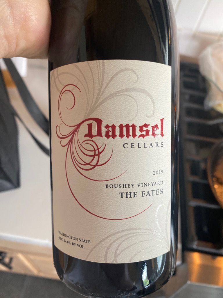 2019 Damsel Cellars The Fates Boushey Vineyard, USA, Washington ...