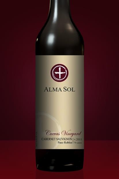 2011 Alma Sol Winery Cabernet Sauvignon Cuevas Vineyard, USA ...