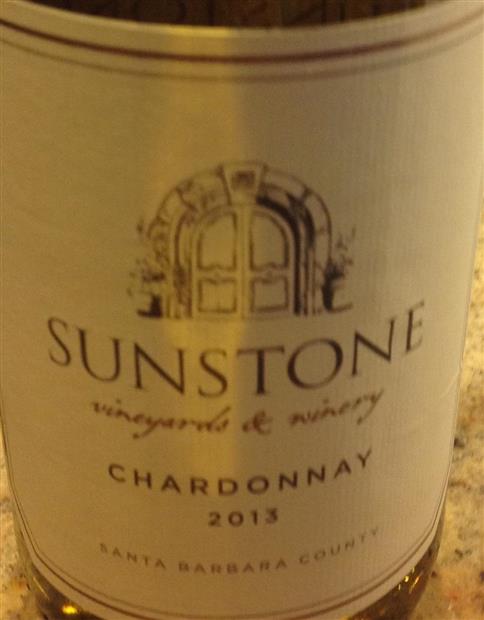 2013 Sunstone Vineyards and Winery Chardonnay, USA, California, Central ...