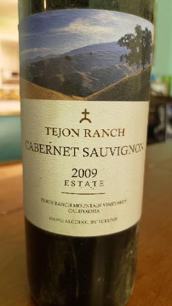 2010 Tejon Ranch Cabernet Sauvignon, USA, California, Central Coast ...