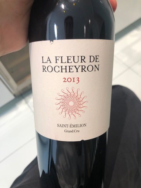 2013 Château Rocheyron La Fleur de Rocheyron (second wine), France ...