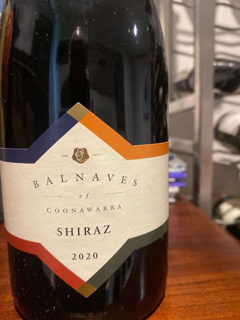 2020 Balnaves of Coonawarra Shiraz, Australia, South Australia ...