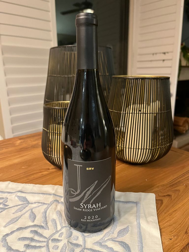 2020 JM Cellars Syrah Shaw Ridge Vineyard, USA, Washington, Columbia ...