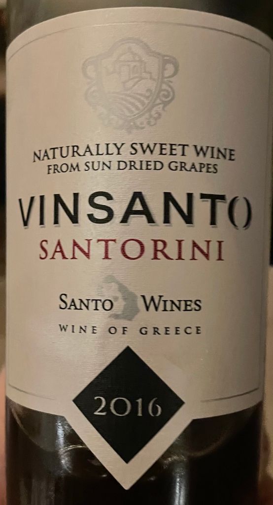 2016 Santo Wines Vinsanto, Greece, Aegean, Cyclades, Santorini ...