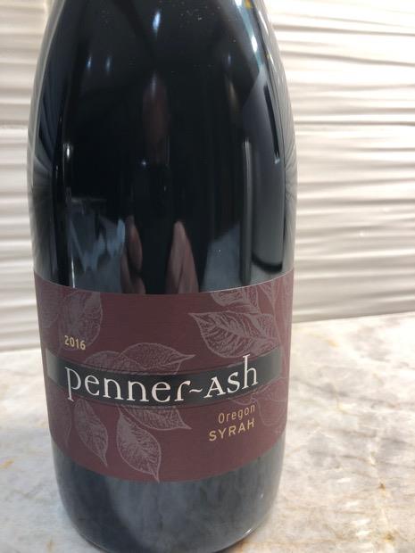 2016 Penner-Ash Syrah, USA, Oregon - CellarTracker