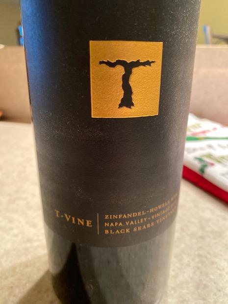 2017 T-Vine Cellars Zinfandel Black Sears Vineyard, USA, California ...