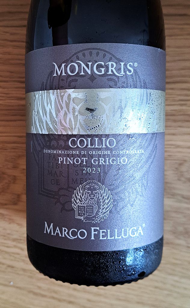 2023 Marco Felluga Collio Pinot Grigio Mongris, Italy, Friuli-Venezia ...