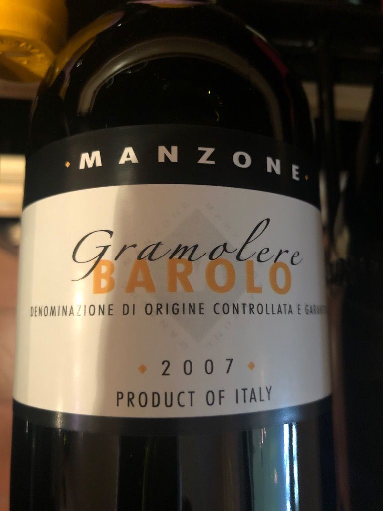 2015 Giovanni Manzone Barolo Gramolere, Italy, Piedmont, Langhe, Barolo ...