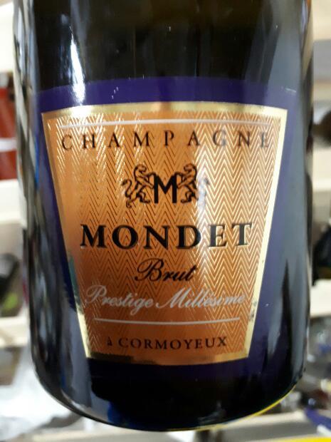 2005 Mondet Champagne Brut Millésimé, France, Champagne - CellarTracker