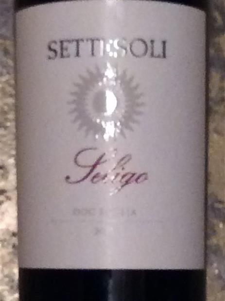 2020 Cantine Settesoli Sicilia Seligo Rosso, Italy, Sicily, Sicilia ...