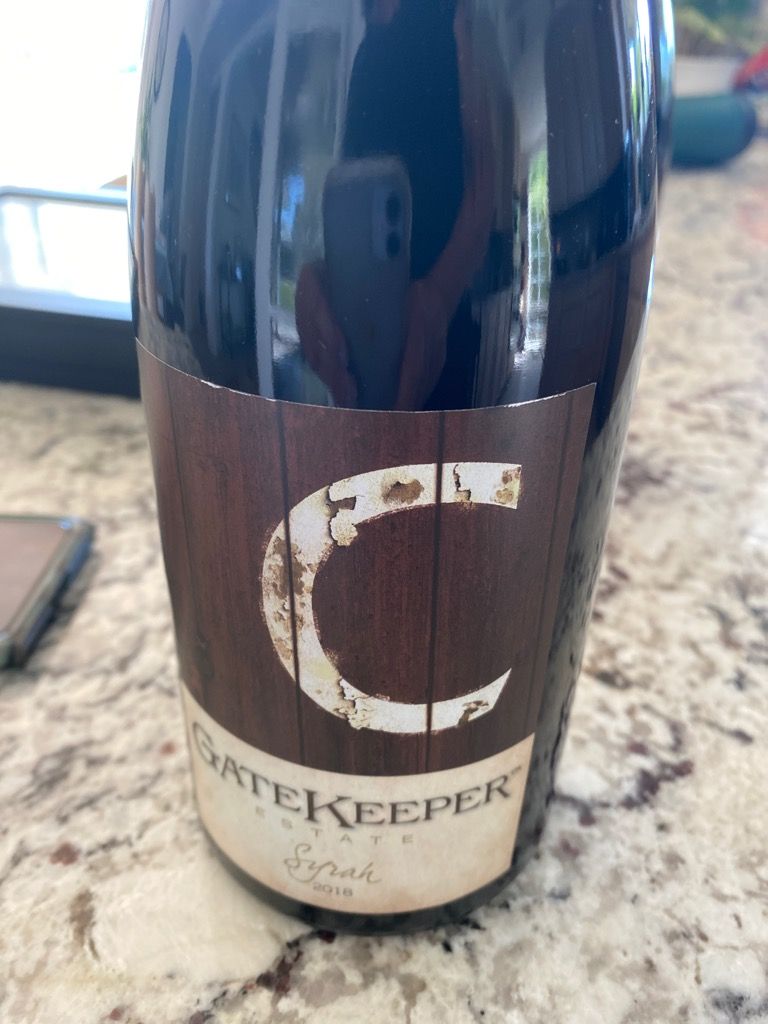 2018 Cooper Wine Company Syrah Gatekeeper, USA, Washington, Columbia ...