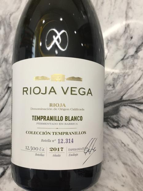 2021 Rioja Vega Tempranillo Blanco Rioja Colección Tempranillos, Spain ...