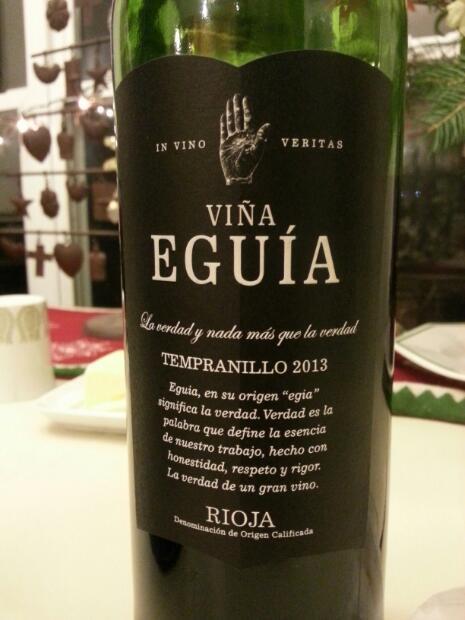 2013 Viña Eguía Rioja, Spain, La Rioja, Rioja - CellarTracker